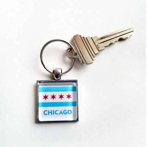 Marshall Field's Clock Glass Photo Keychain Handmade - Etsy