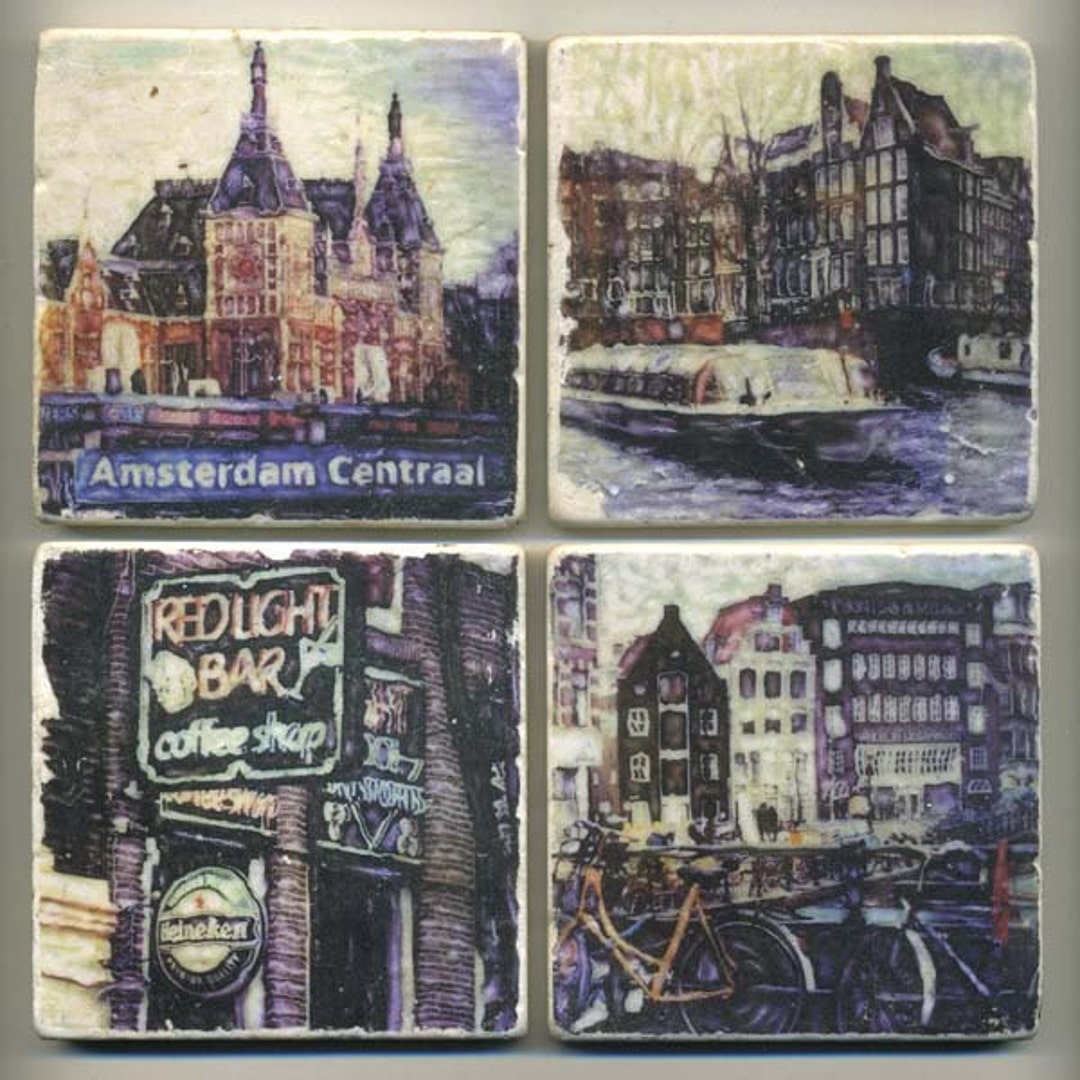 Amsterdam Collection - Original Coasters - Etsy