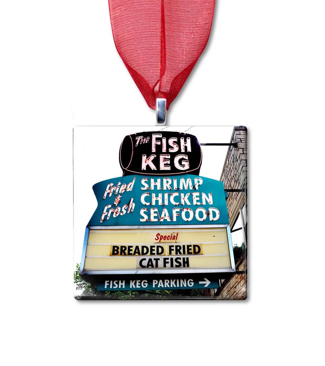 The Fish Keg Chicago Handmade Photo Ornament - Etsy