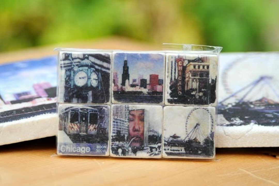Chicago Magnet Collection - Set of 6 - Etsy