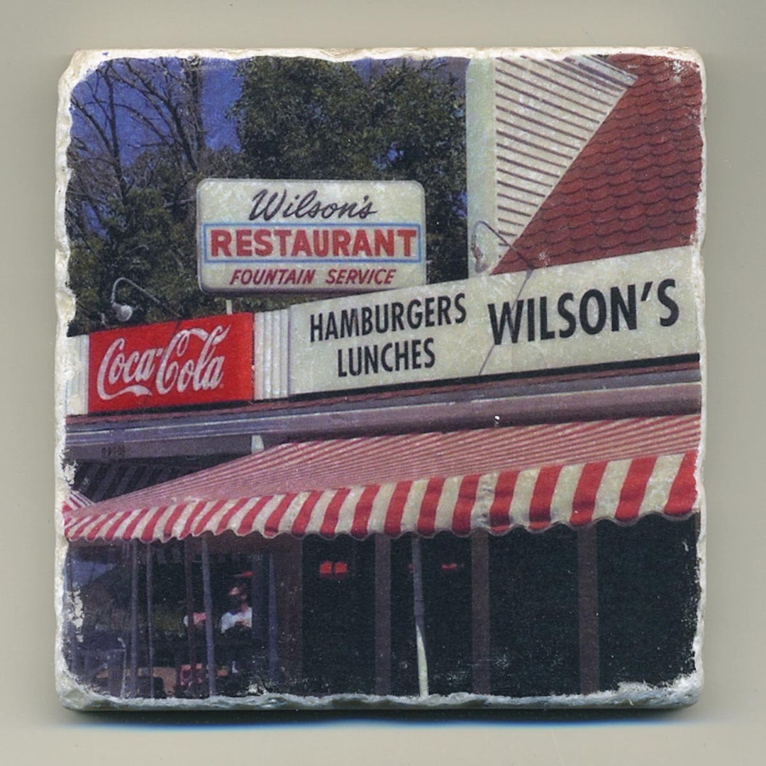 Wilson's in Door County Coaster, Original Handmade Coaster, Unique ...