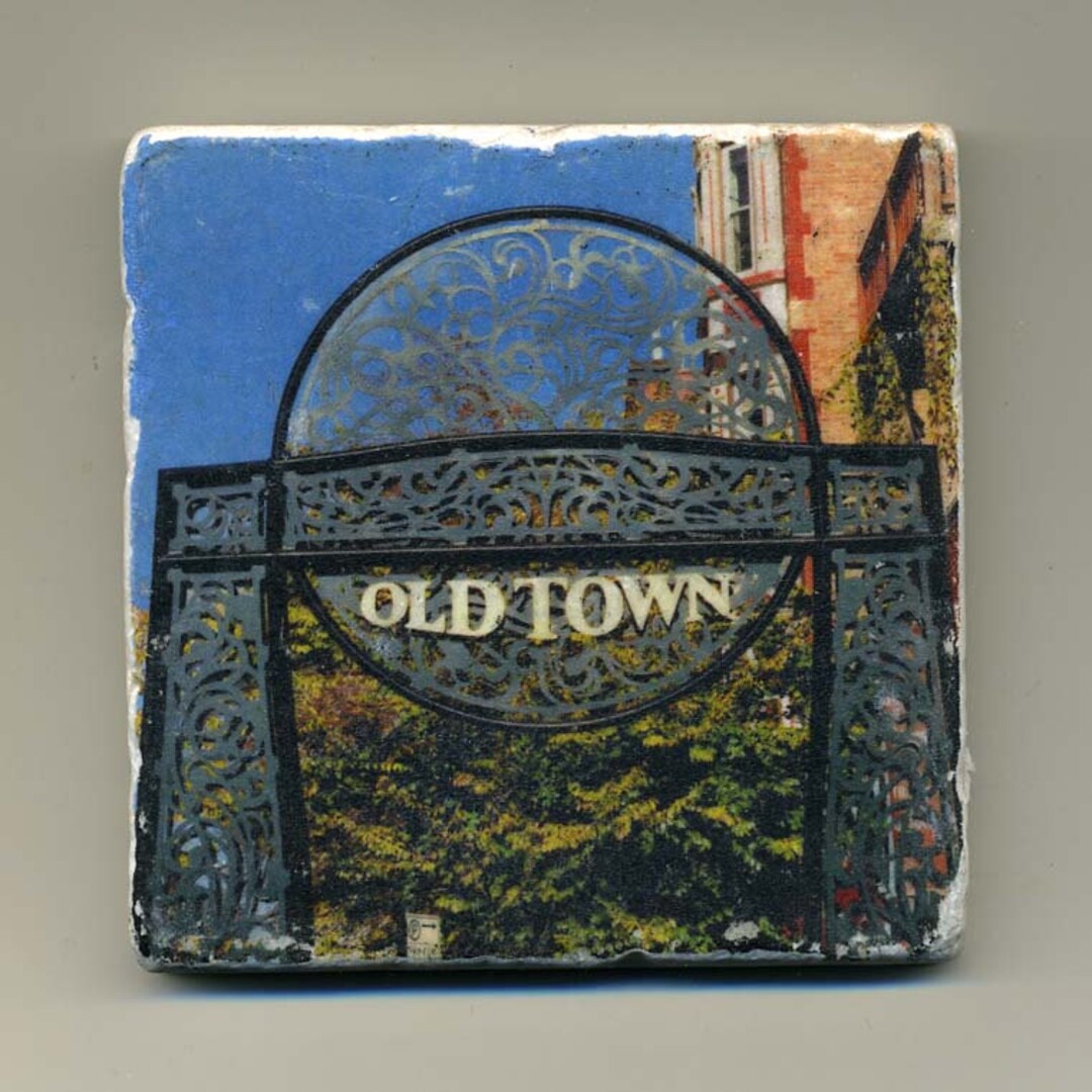 Old Town - Original Coaster - Etsy