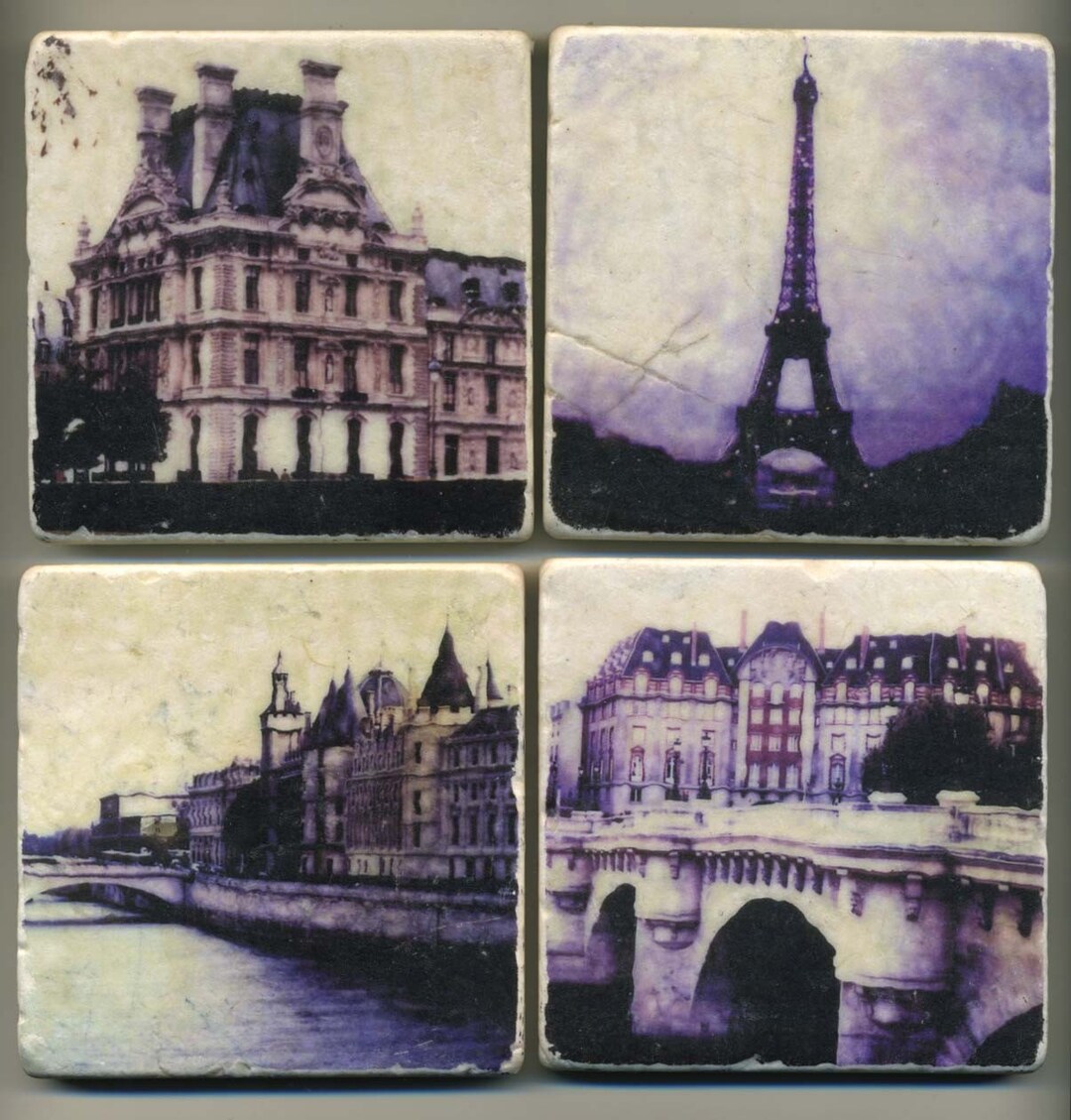 Paris Collection - Original Coasters - Etsy
