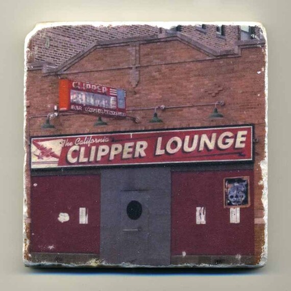 Clipper Lounge in Humboldt Park Chicago Original Coaster | Etsy