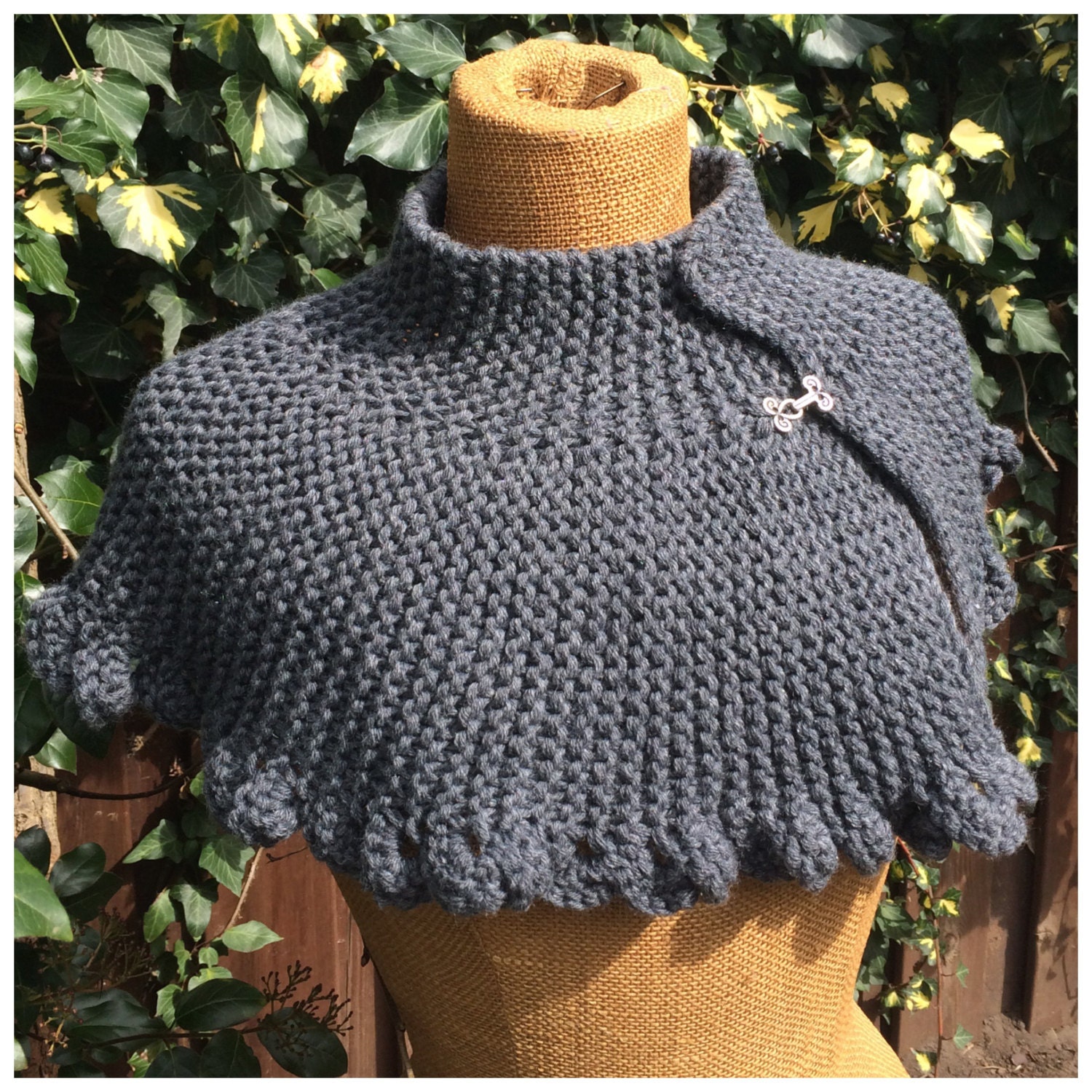PDF Knitting Pattern Victoria Capelet Knitted Cape Victorian - Etsy
