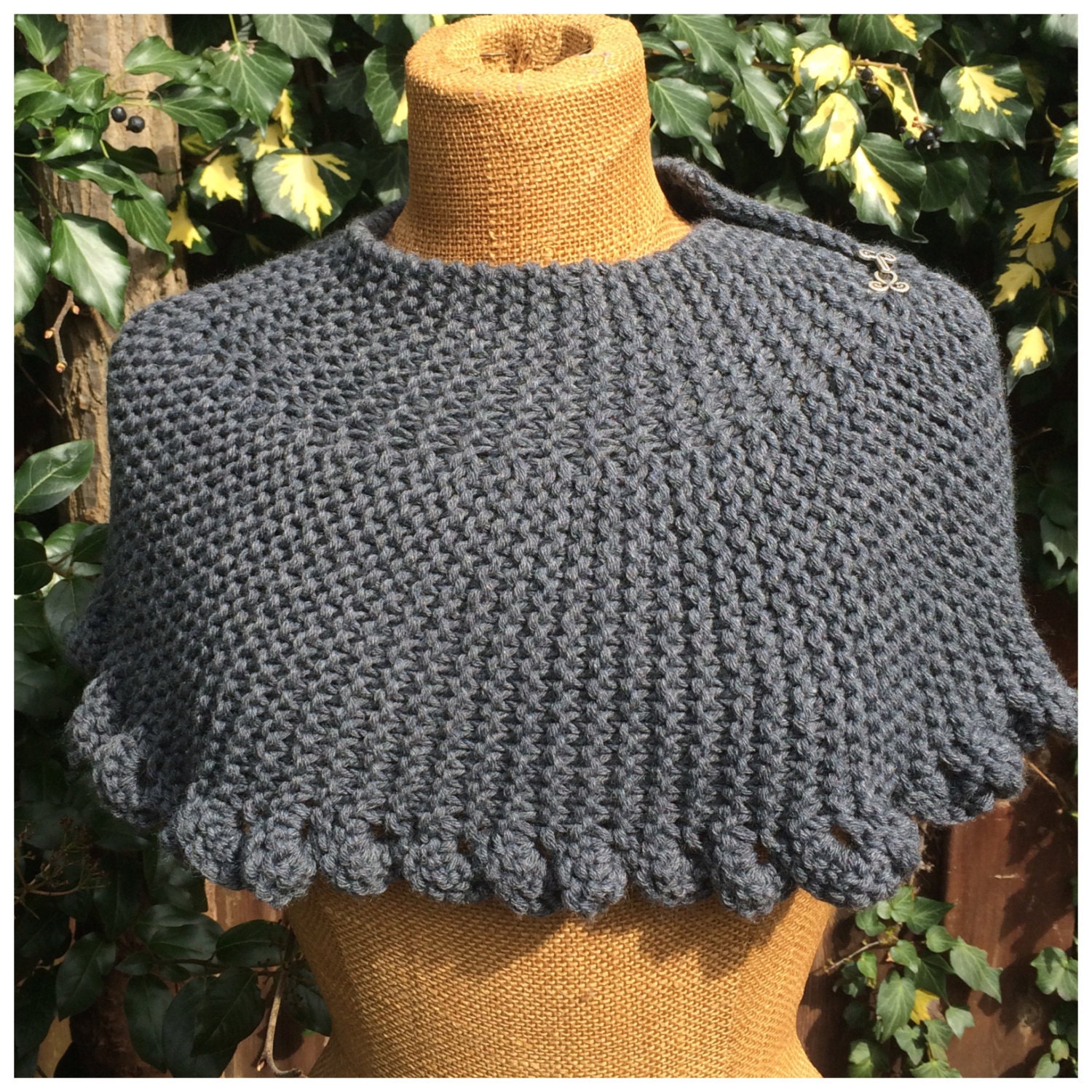 PDF Knitting Pattern Victoria Capelet Knitted Cape Victorian - Etsy