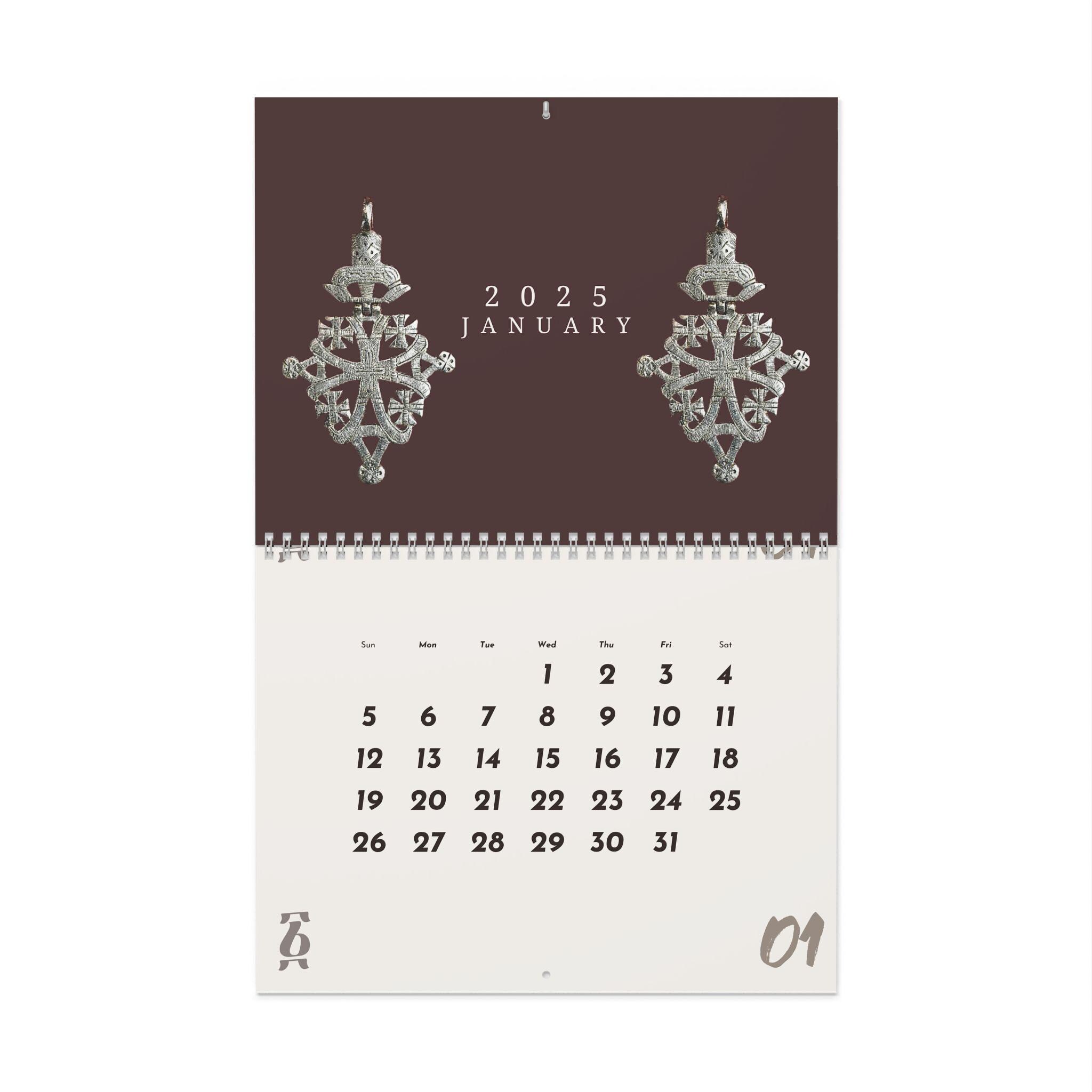 Antique Cross Wall Calendars 2025 - Etsy UK