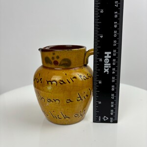 Antique Hart and Moist of Exeter Pottery Motto Ware Jug 3.5” Tall. - Etsy