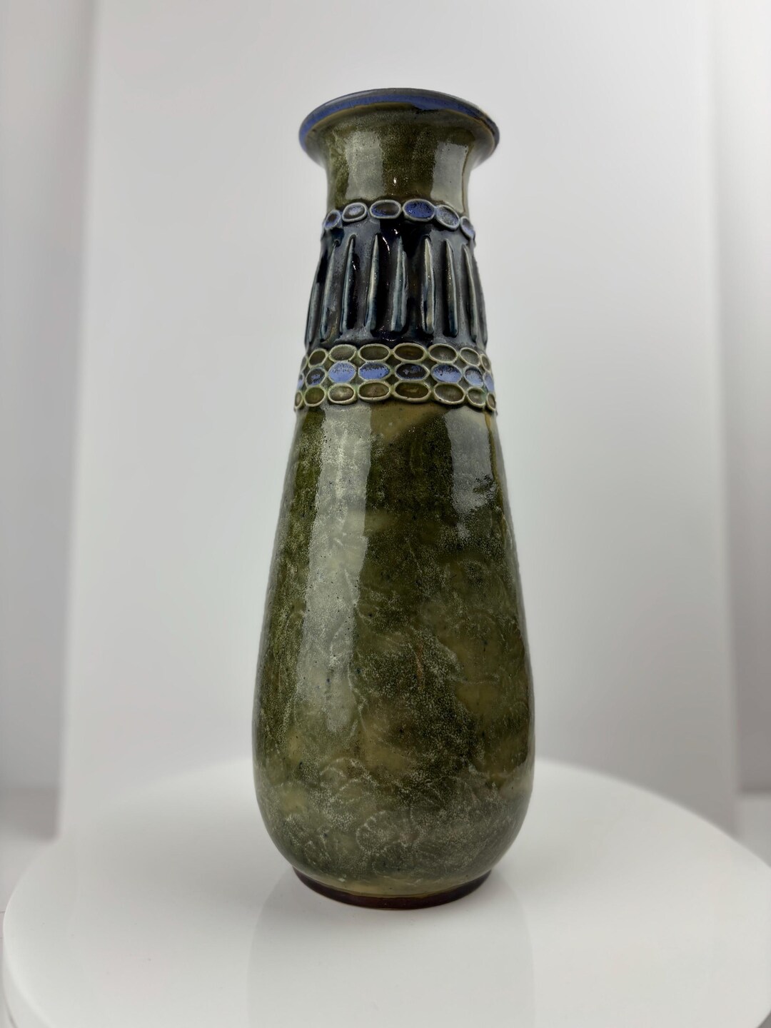 Antique Royal Doulton Vase With Decoration by Christine Abbott. Dating ...