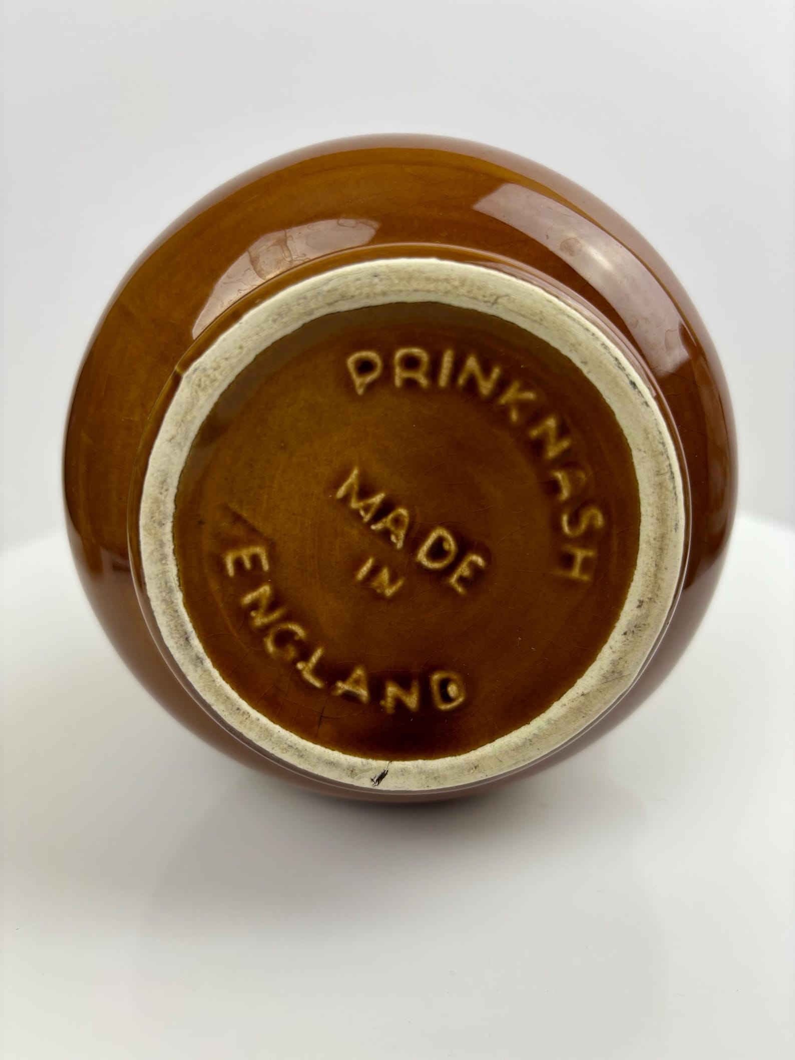 A Prinknash Pottery Jug in a Beautiful Deep Amber Glaze. - Etsy