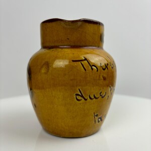 Antique Hart and Moist of Exeter Pottery Motto Ware Jug 3.5” Tall. - Etsy