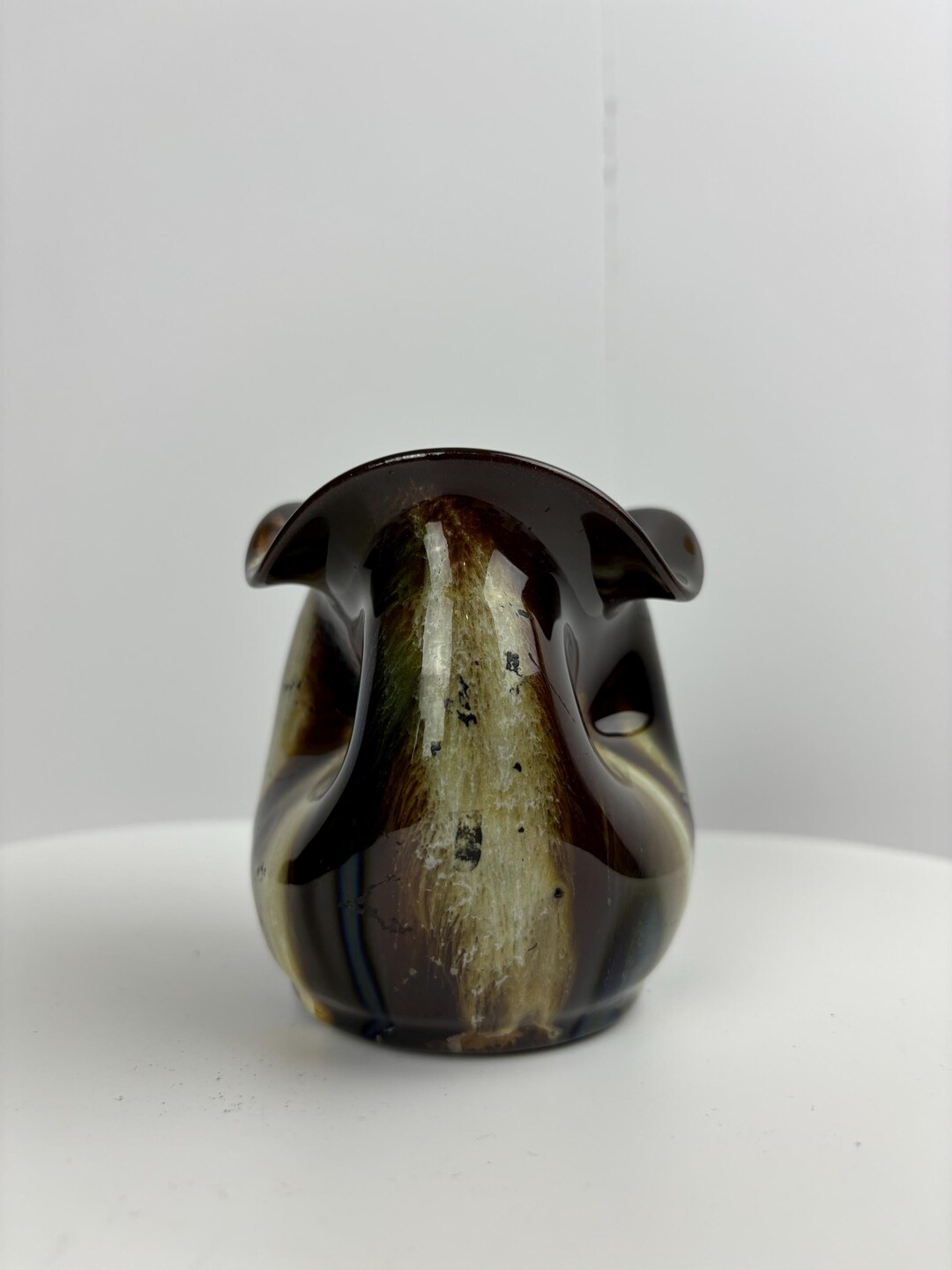 Antique Art Nouveau ALLER VALE Huacco Glazed Vase in ‘pinched’ Form. - Etsy