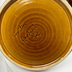 Three Large Honiton Pottery Vintage Honeycomb Glazed Pieces in ...