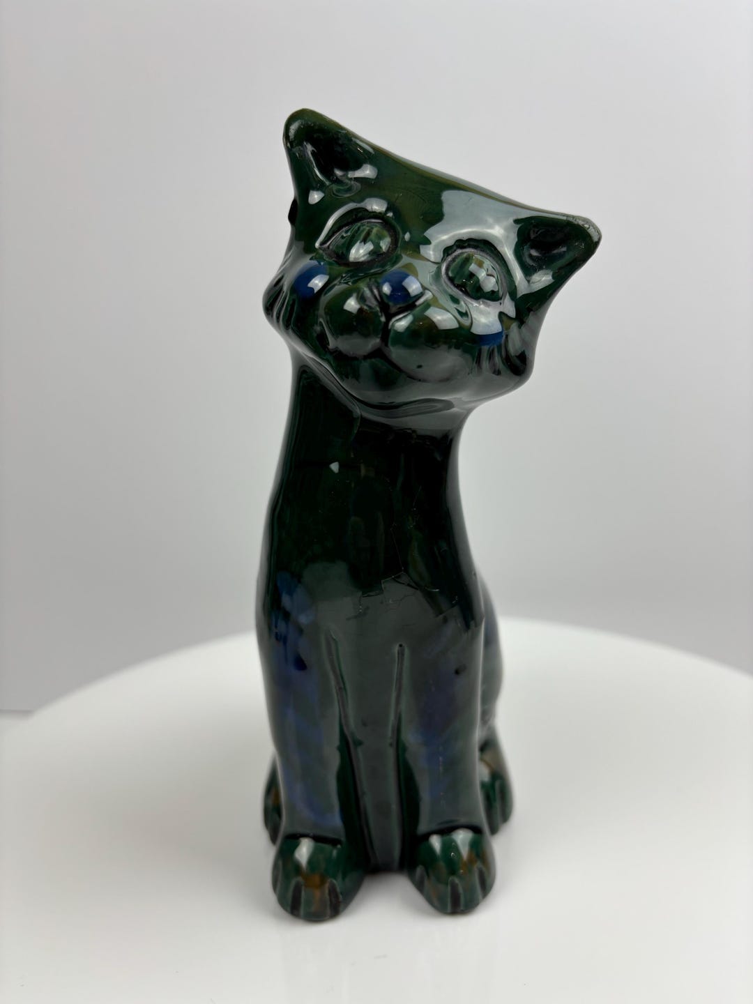 Antique 7” Tall CH Brannam ‘grotesque Cat’ in Good Condition. A Similar ...