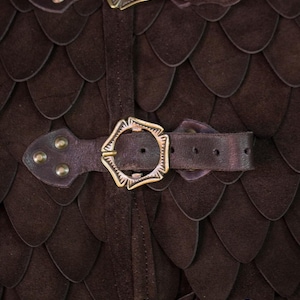 Fantasy Medieval Oria Scale Armor Vest, LARP, US Duty Free!!*, Cosplay, Ren Faire - Oria Druid ...