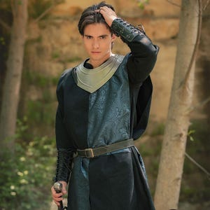 Lawrence Deluxe Knight Tabard Chequered for Fantasy Medieval LARP or ...