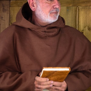 Franciscan Monk Habit for Fantasy Medieval LARP, US Duty Free ...