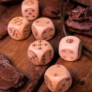 Farkle Dice Game for Medieval, Pirate, LARP, US Duty Free!!*, Ren Faire ...