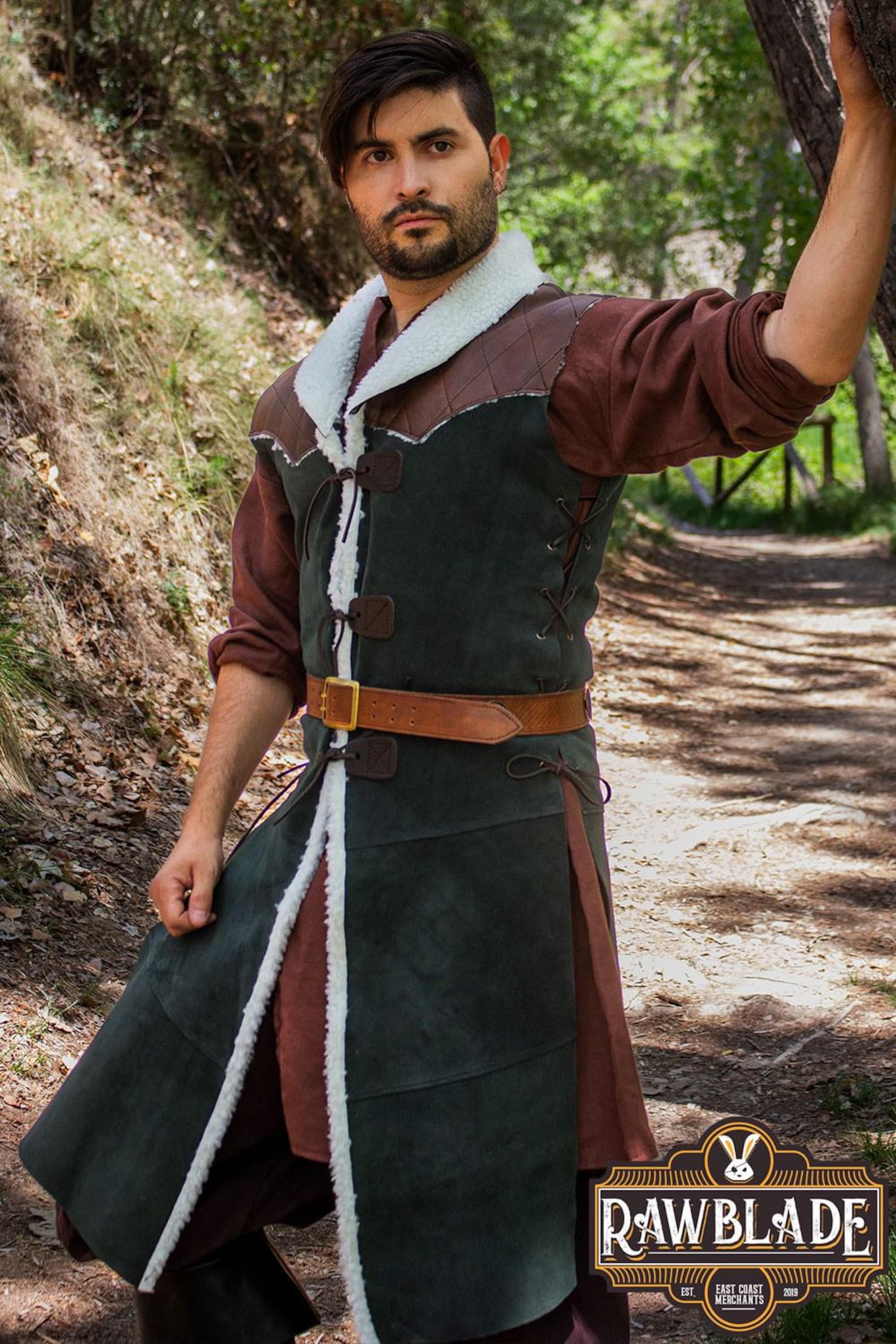 Fantasy Medieval Winter Dimitru Coat: LARP, US Duty Free!!*, Cosplay ...