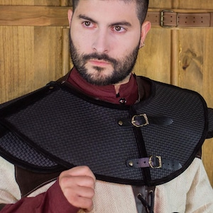Vermillion Gorget: Medieval Neck Armor, LARP, Renaissance Faire ...