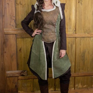 Fantasy Medieval LARP Elisabeta Coat: Cosplay Costume for Renaissance ...