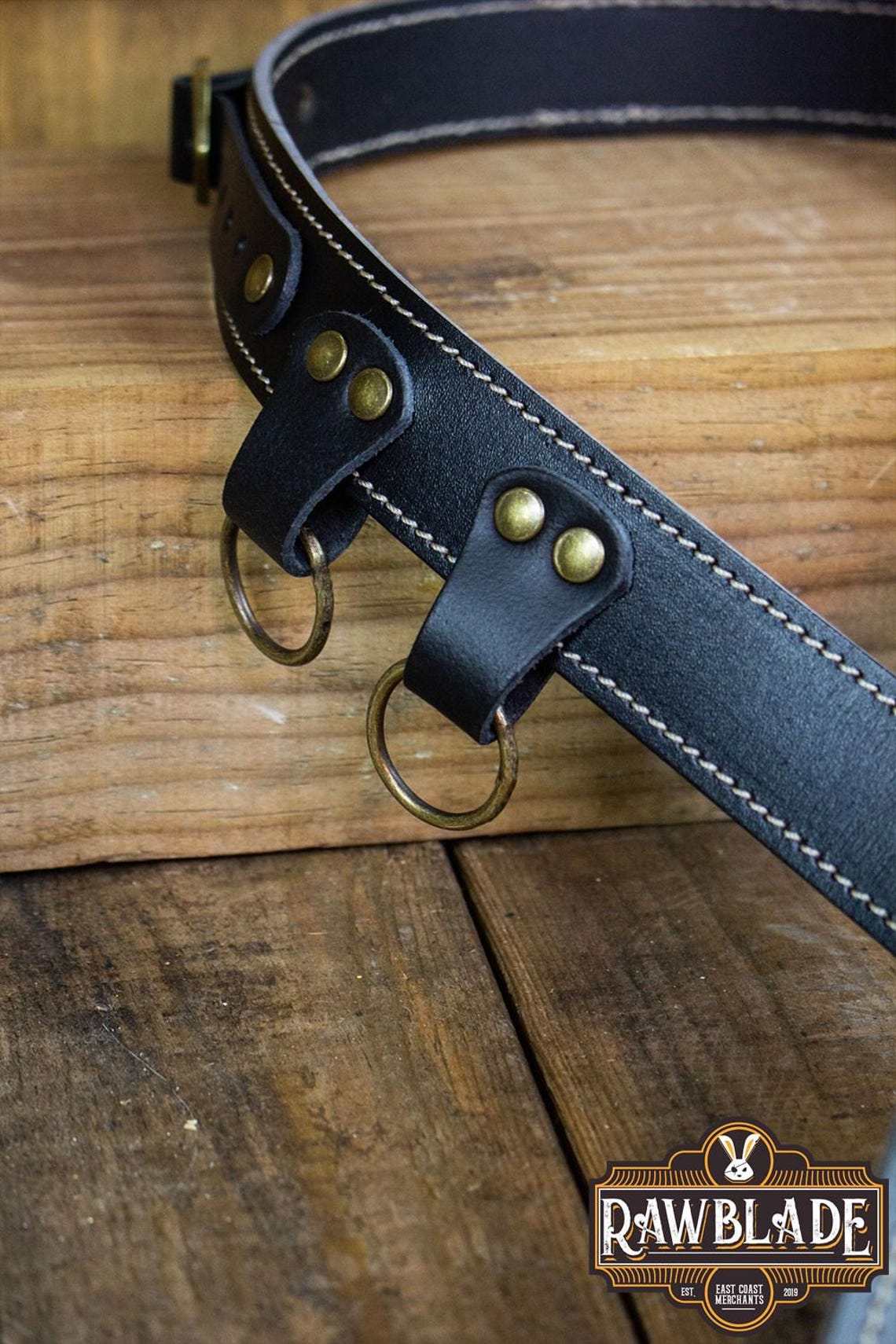 Jenan Tactical Belt Medieval Fantasy Tactical Belt, LARP, US Duty Free ...