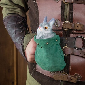 LARP Pet Pouch: Medieval Rabbit Plush, Cosplay Accessory - Etsy