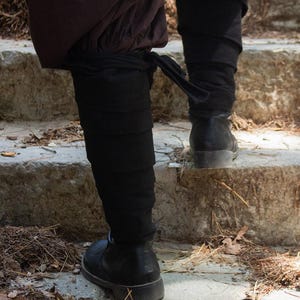 Cotton Medieval Winingas: Nuada Leg Wraps for LARP, Ren Faire - Etsy