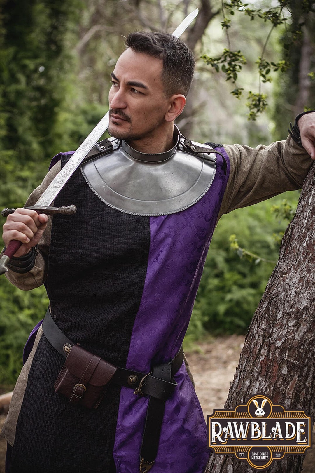 Medieval Lawrence Knight Tabard: Fantasy Costume Tunic for LARP ...