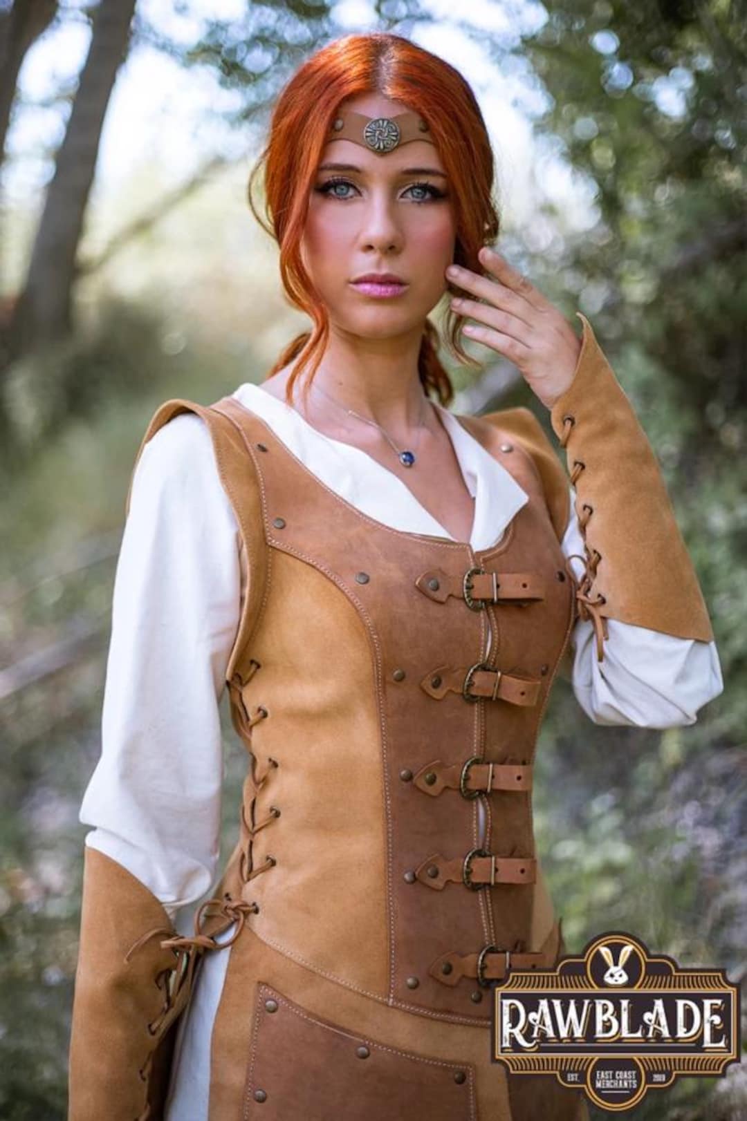Fantasy Medieval Light Armor: Keitharu Vest, LARP, US Duty Free ...