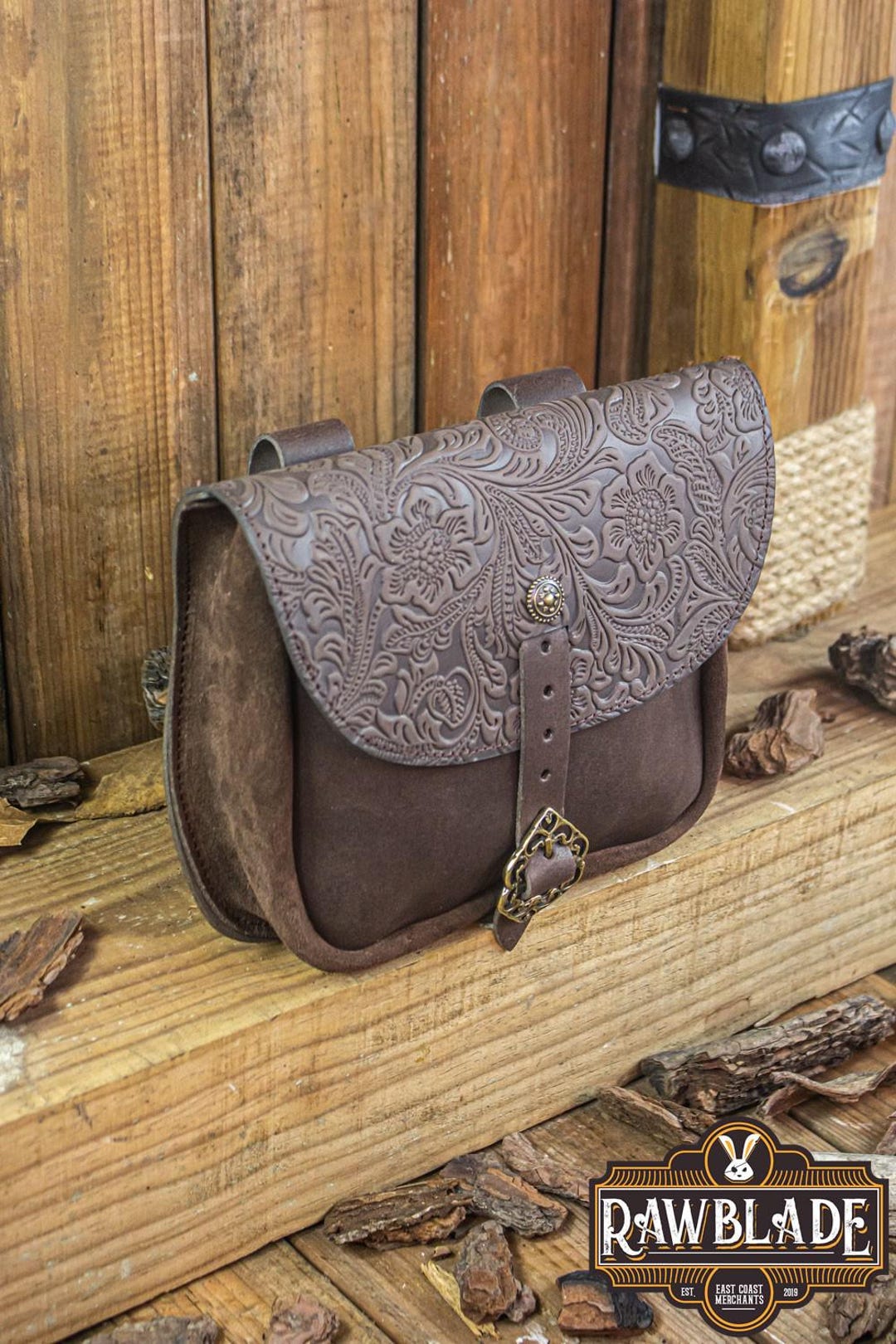 Fantasy Medieval Smuggler's Bag for LARP, Elf Cosplay, Renaissance ...