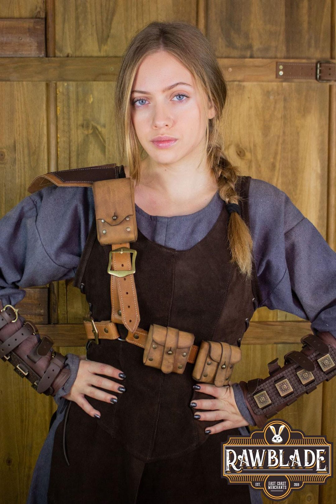 Medieval Rogue Harness With Pouches - Versatile Costume Accessory for ...