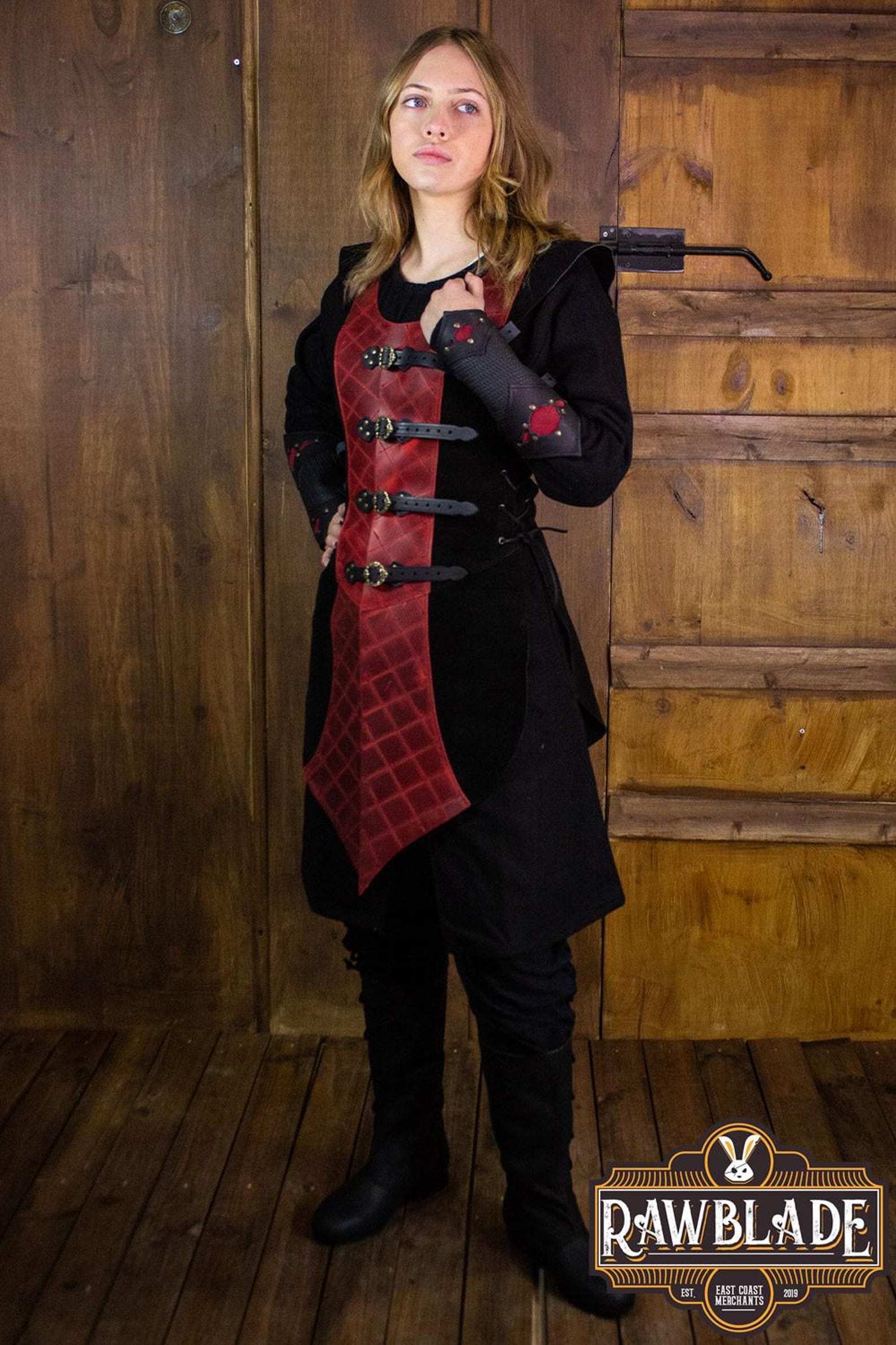 Highland Leather Jerkin: Medieval LARP Costume, Ren Faire Cosplay - Etsy