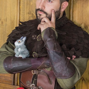 LARP Pet Pouch: Medieval Rabbit Plush, Cosplay Accessory - Etsy