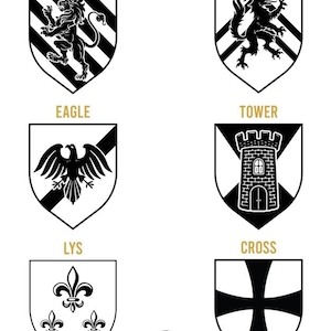 Black Leather Mordred Tabard for Medieval Fantasy LARP, US Duty Free ...