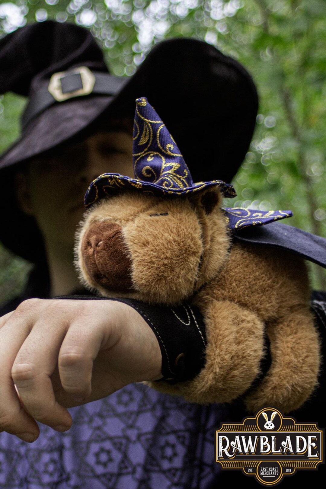 Rast the Wizard Helper, Capibara Plush for LARP, Ren Faire, Cosplay ...