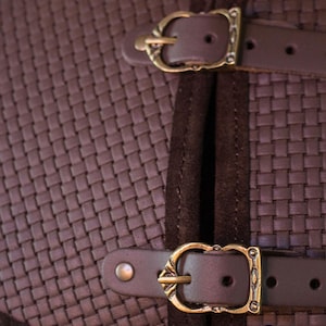 Vermillion Gorget: Medieval Neck Armor, LARP, US Duty Free!!*, Renaissance Faire, Cosplay ...