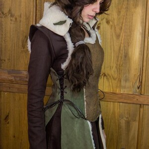Fantasy Medieval LARP Elisabeta Coat: Cosplay Costume for Renaissance ...