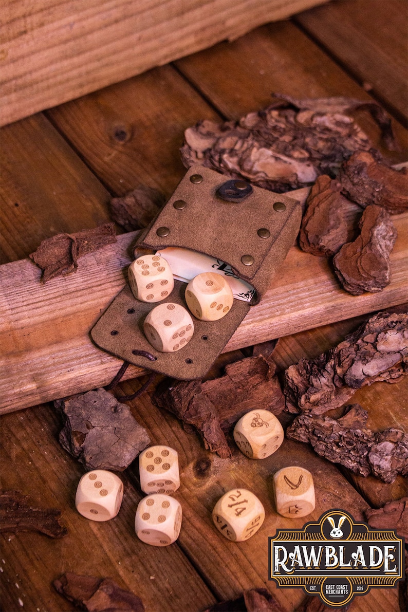 Farkle Dice Game for Medieval, Pirate, LARP, US Duty Free!!*, Ren Faire ...