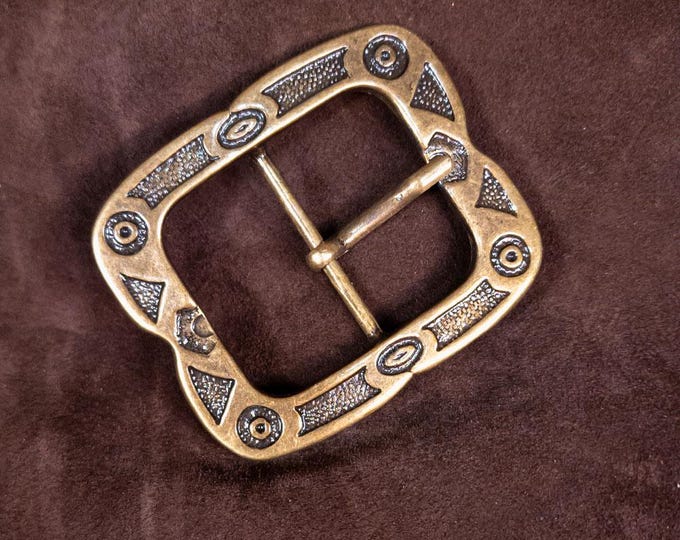 Pirate Skull & Mermaid Fountain Baldric Belt Buckle 4 the Buccaneer ...