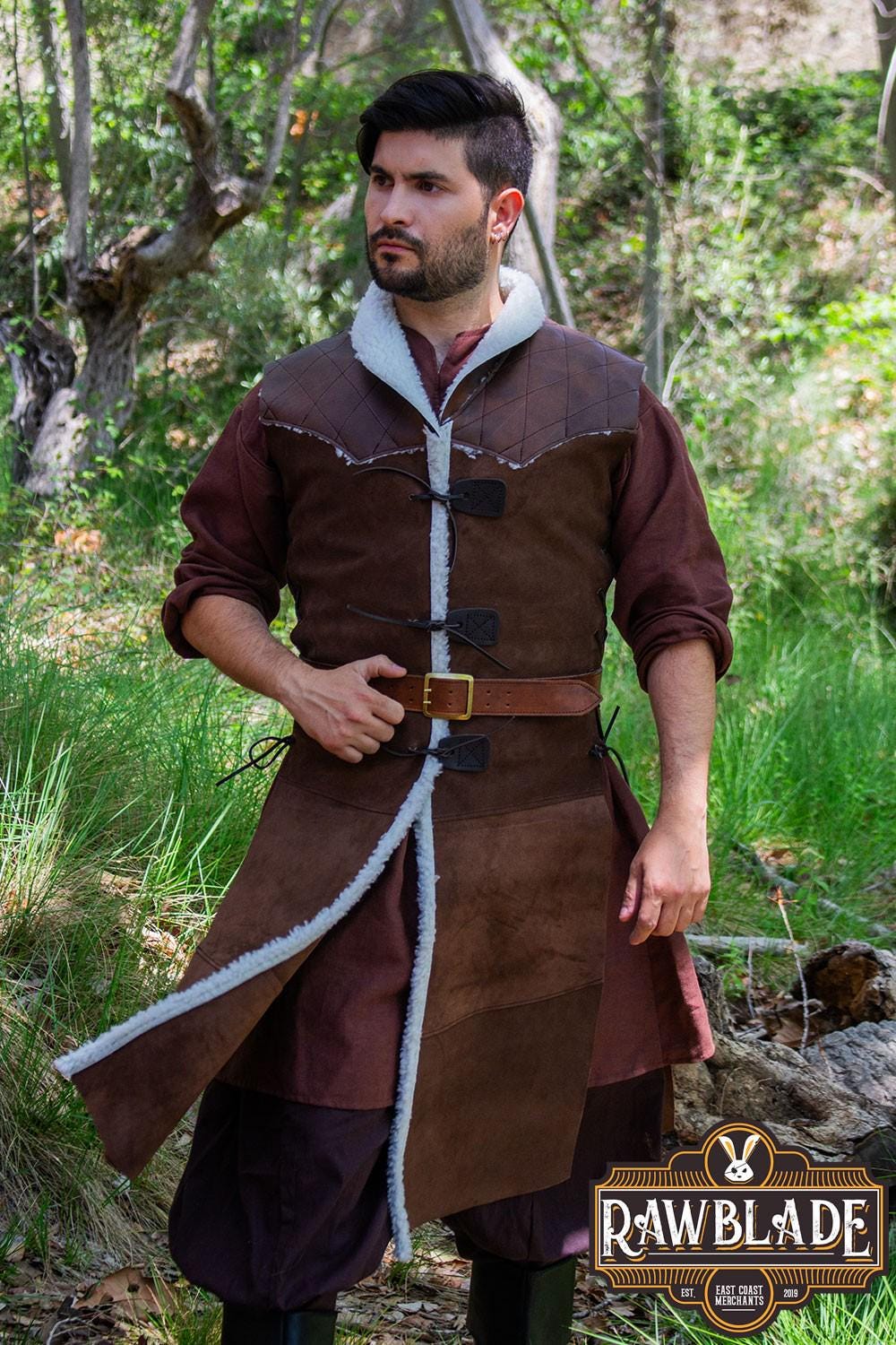 Fantasy Medieval Winter Dimitru Coat: LARP, US Duty Free!!*, Cosplay ...