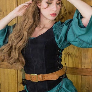 Fantasy Medieval Granada Bodice - LARP, Cosplay, Ren Faire, Druid ...