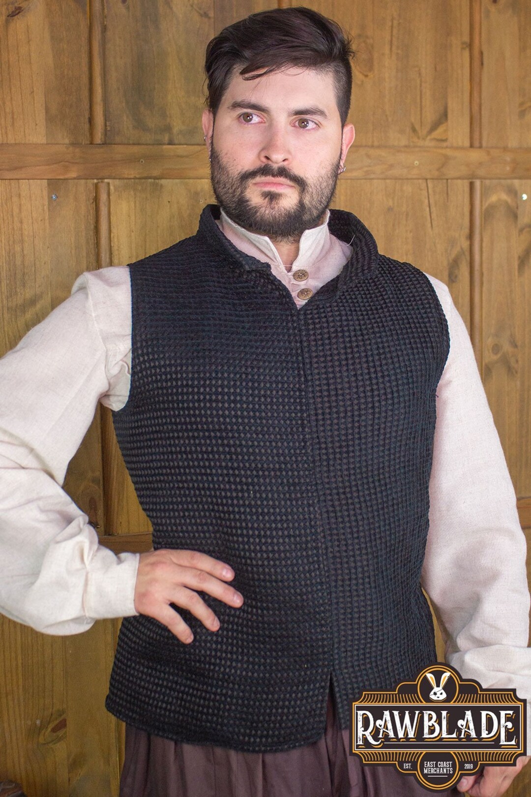 Fantasy Medieval LARP Duel Doublet: Ren Faire Costume for Cosplay ...