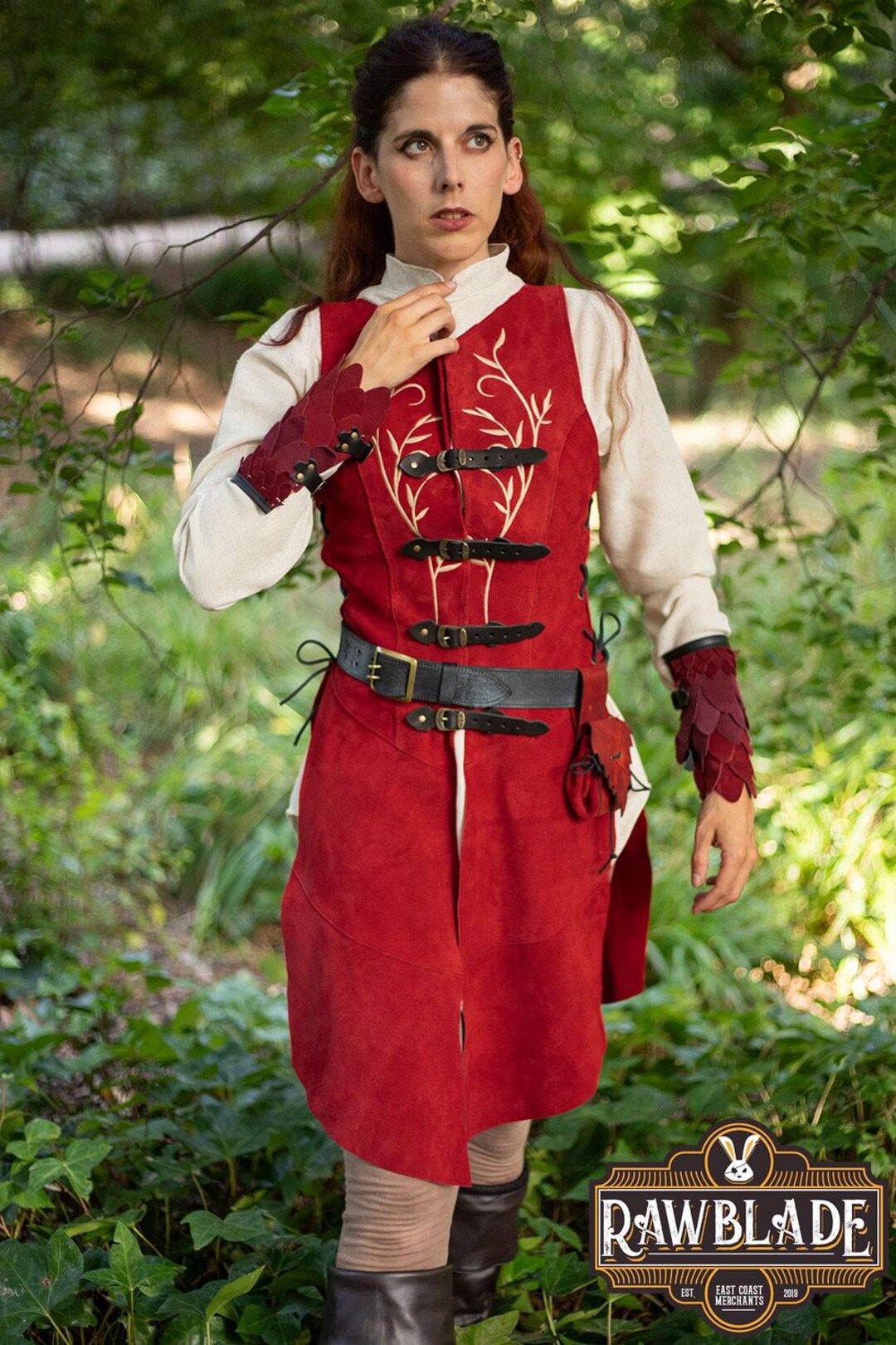 Lassel Long Jerkin Medieval LARP, Cosplay, Ren Faire. - Etsy