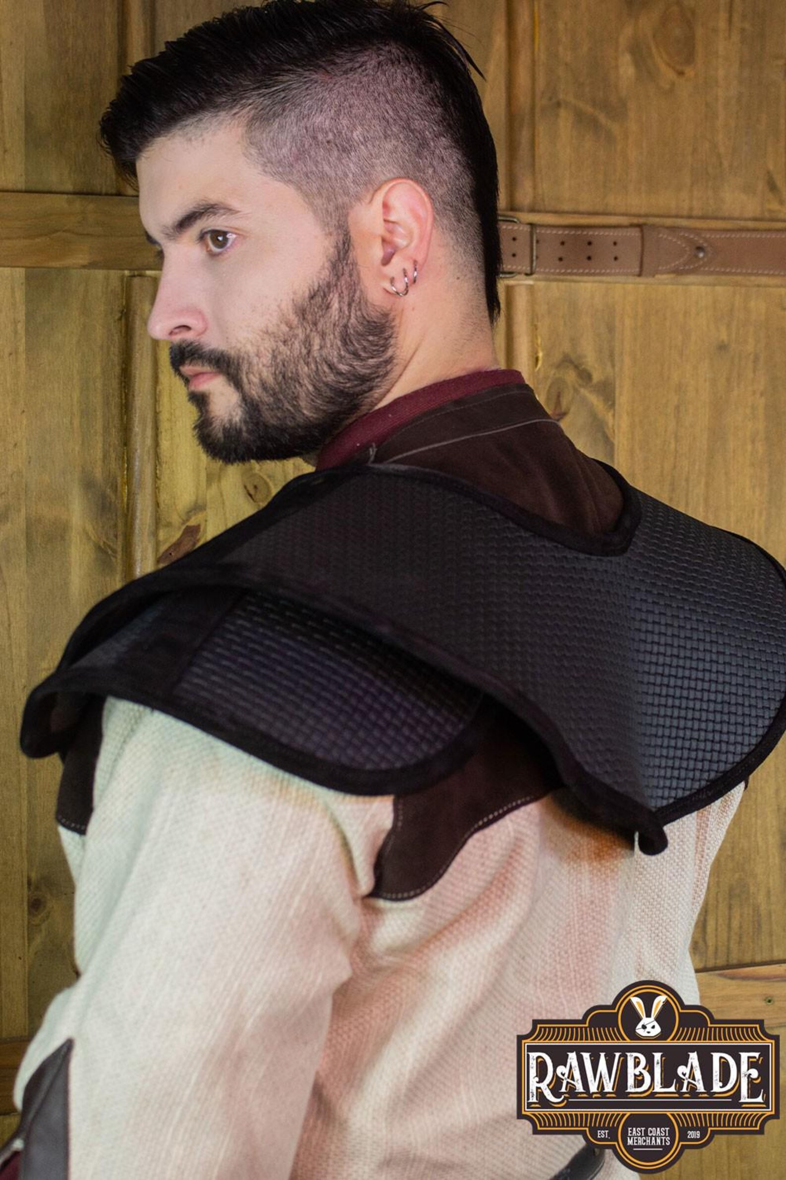 Vermillion Gorget: Medieval Neck Armor, LARP, Renaissance Faire ...