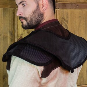 Vermillion Gorget: Medieval Neck Armor, LARP, US Duty Free!!*, Renaissance Faire, Cosplay ...