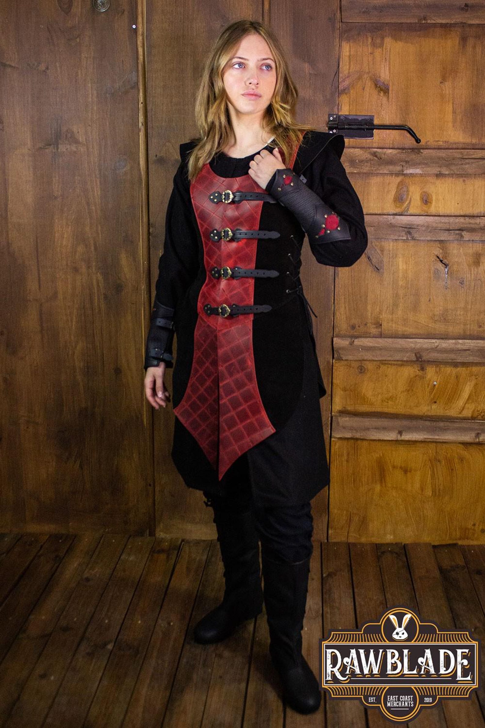 Highland Leather Jerkin: Medieval LARP Costume, Ren Faire Cosplay - Etsy