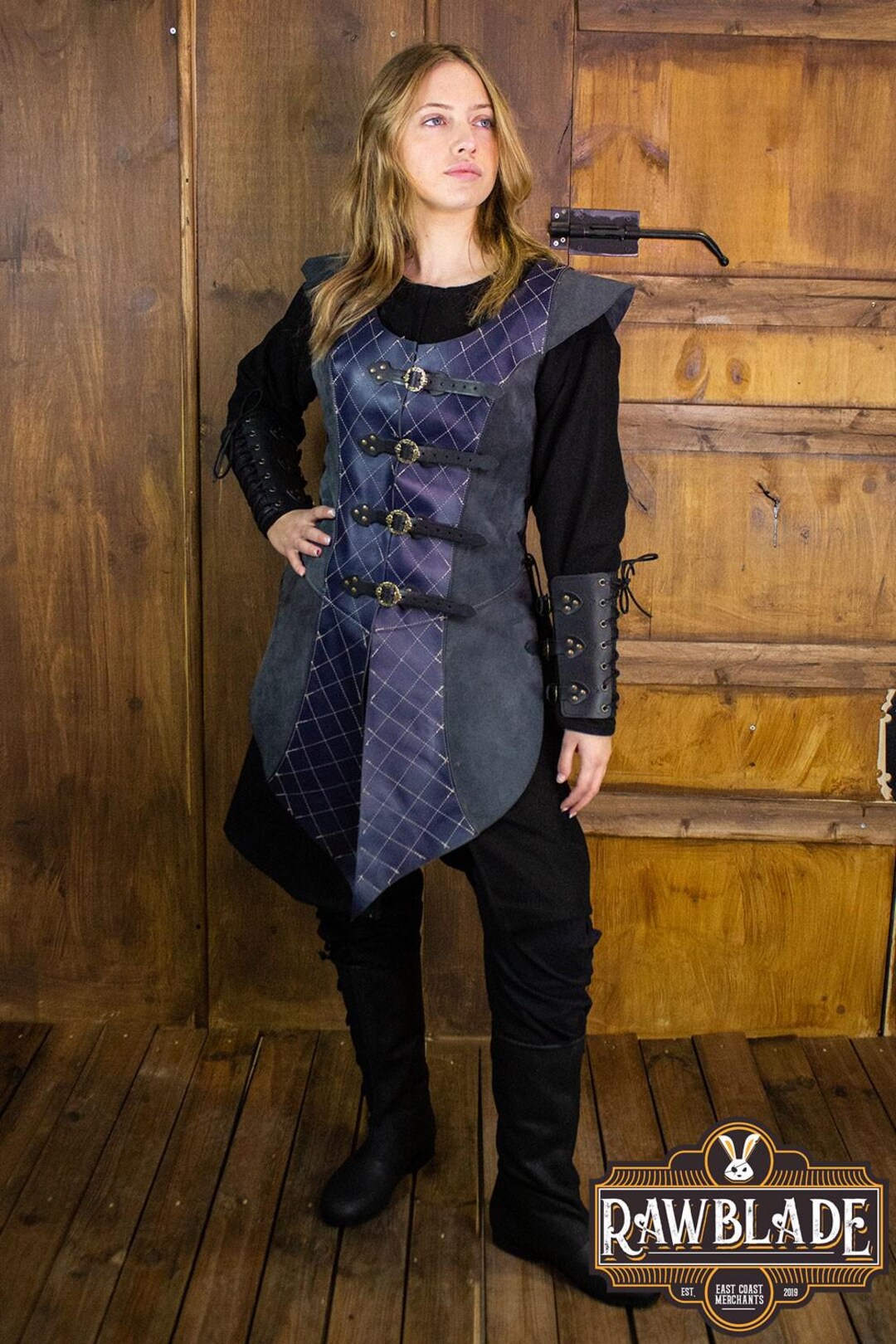 Highland Leather Jerkin: Medieval LARP Costume, Ren Faire Cosplay - Etsy