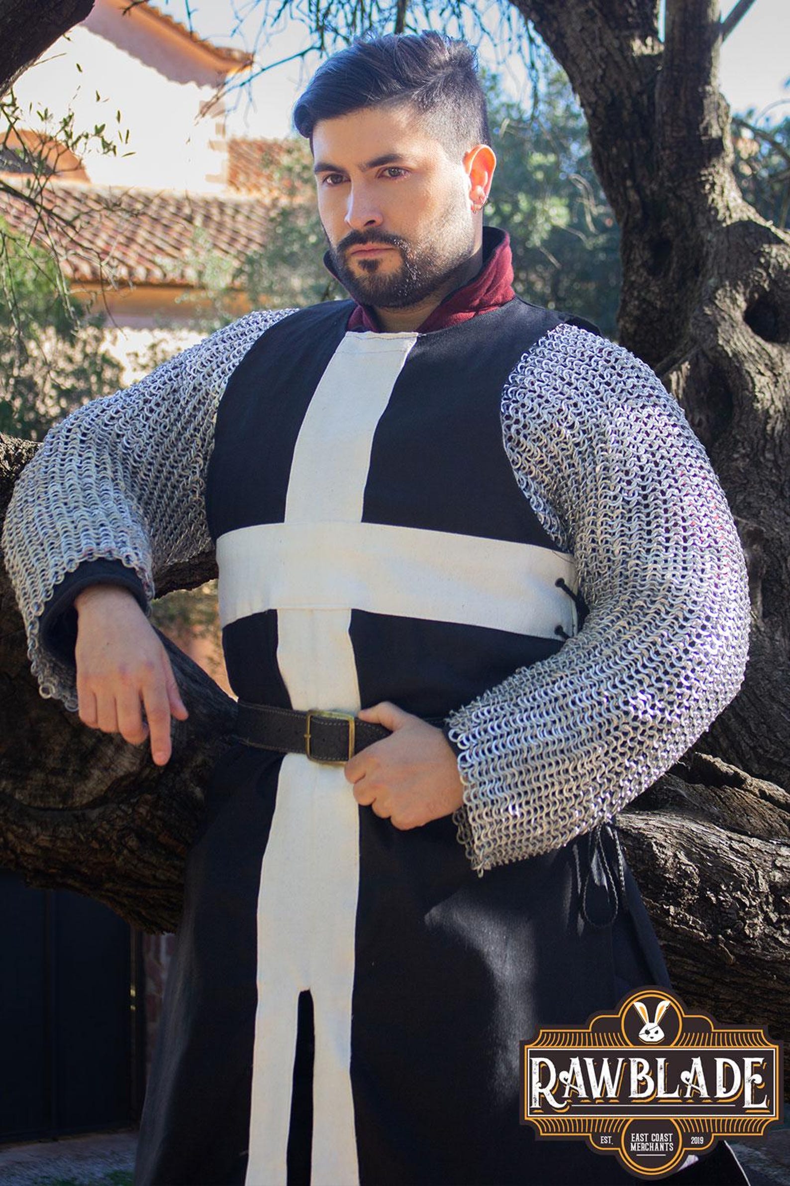 Authentic Medieval Knight Tabard – Templar & Hospitaller Designs for ...