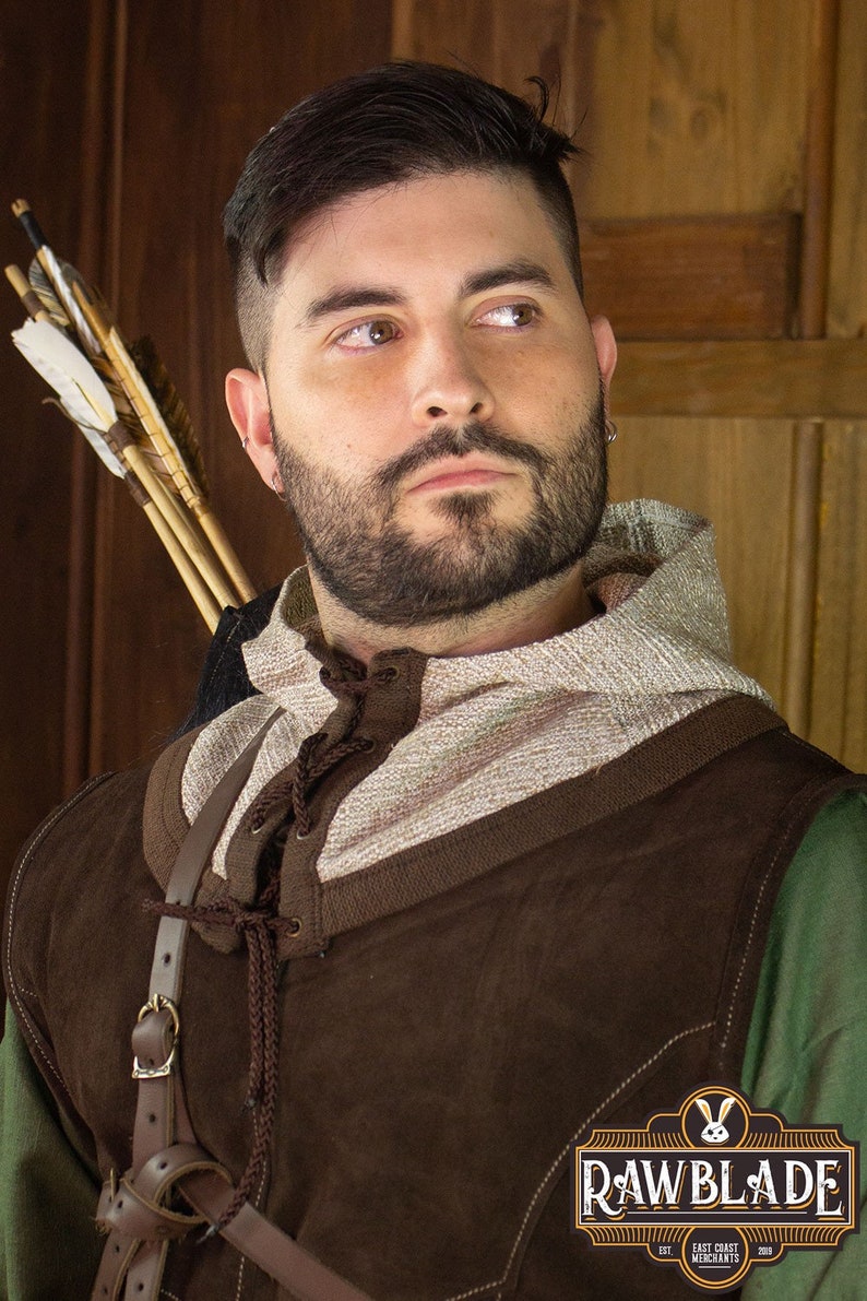 Soldier Hood LARP, Ren Faire, Cosplay - Etsy